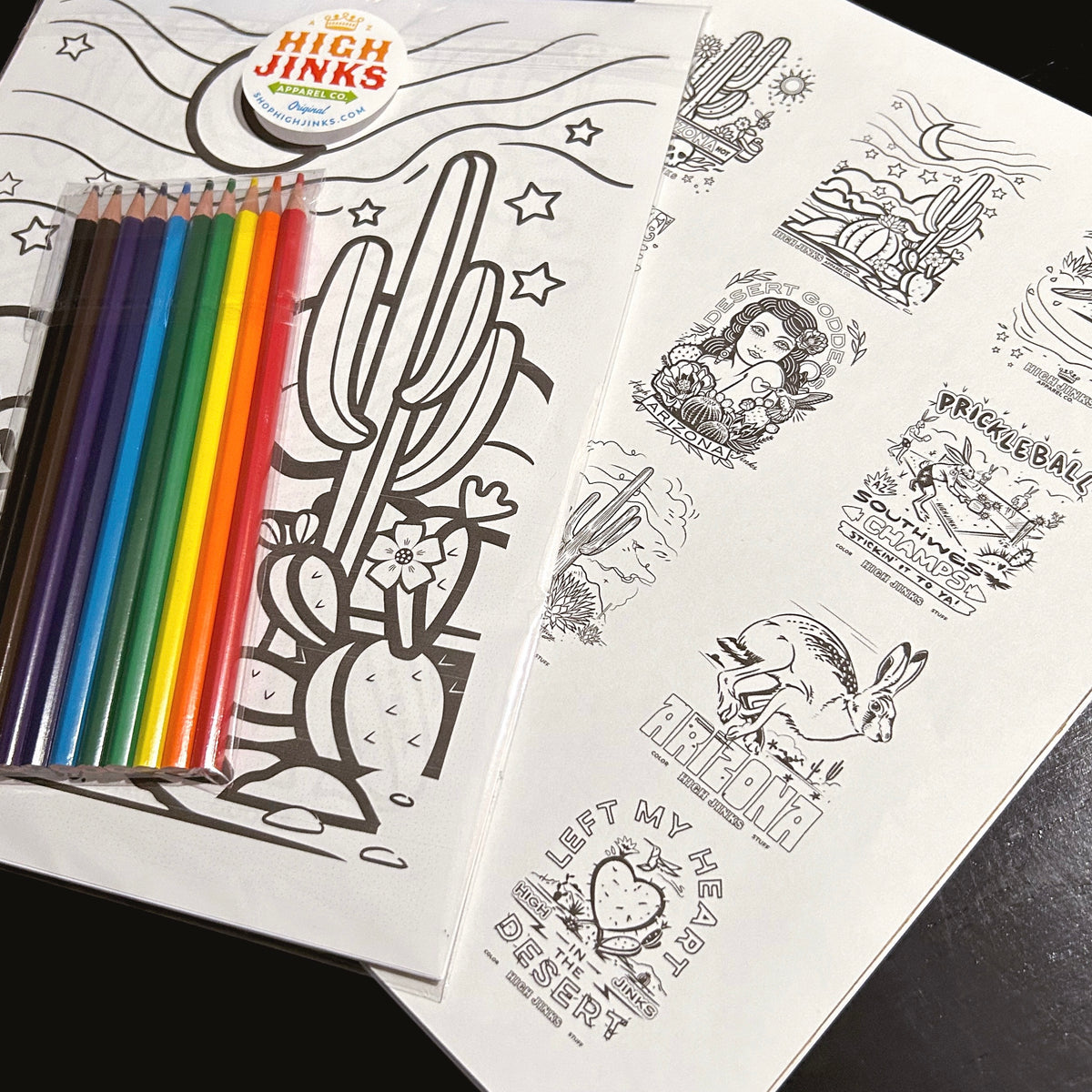 COLORING SHEETS – High Jinks Apparel