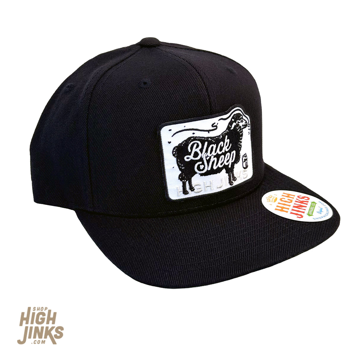 Black Sheep : Flat Bill Hat – High Jinks Apparel