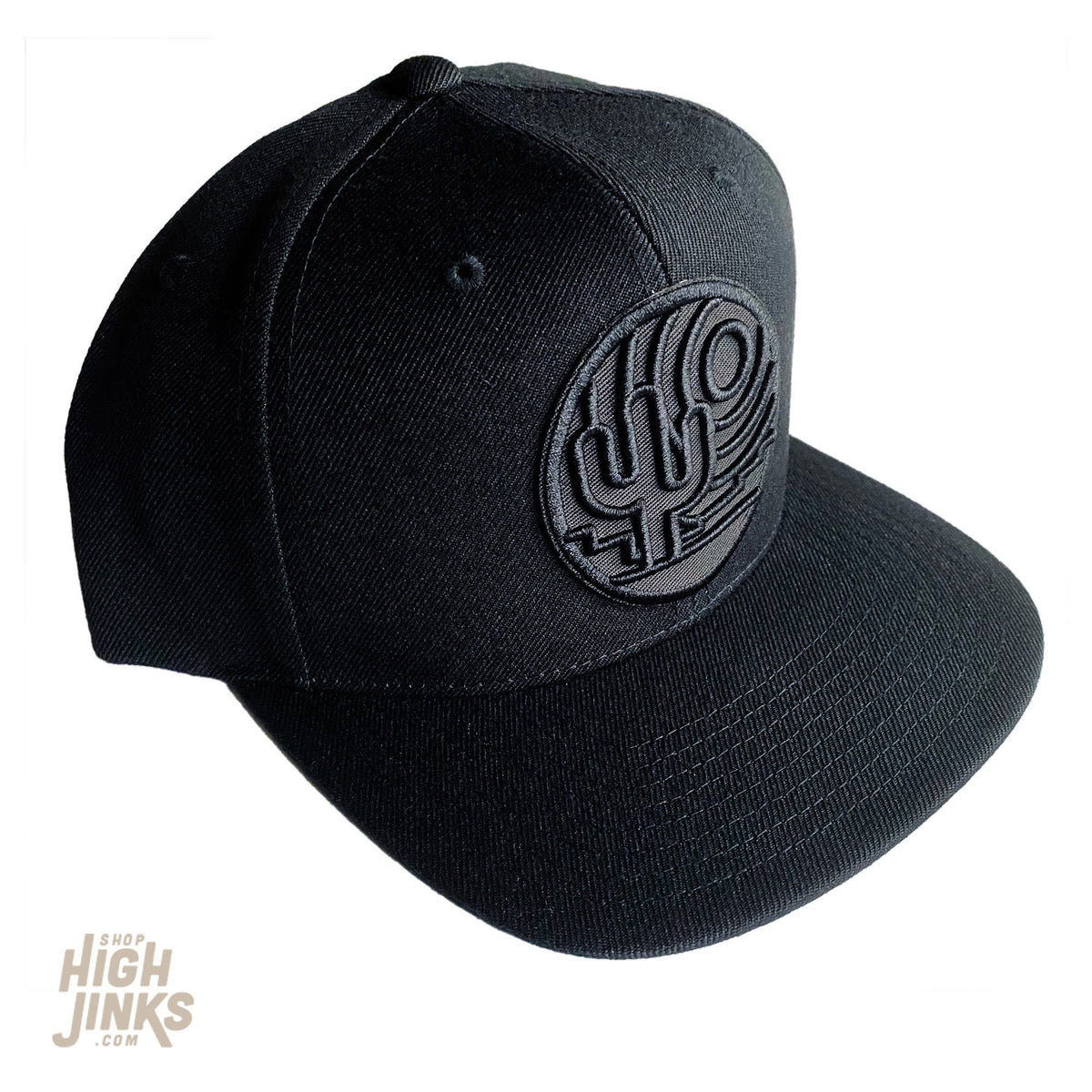 Saguaro Silhouette : Flat Bill Hat – High Jinks Apparel